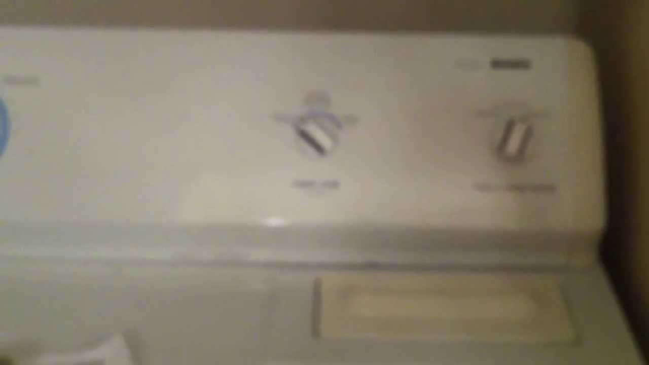 Thumping Kenmore Dryer - YouTube