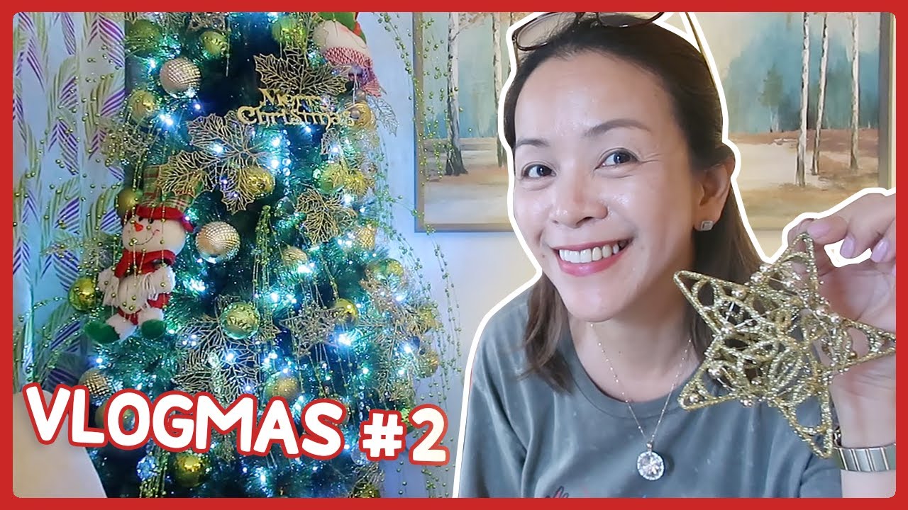 DECORATING OUR NEW CHRISTMAS TREE! | VLOGMAS DAY #2 - YouTube