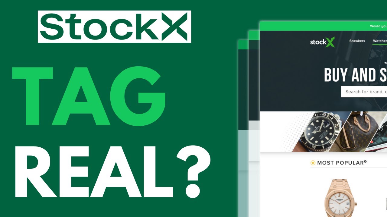 How To Check If Tag Is Real In Stockx - Full Guide (2024) - YouTube