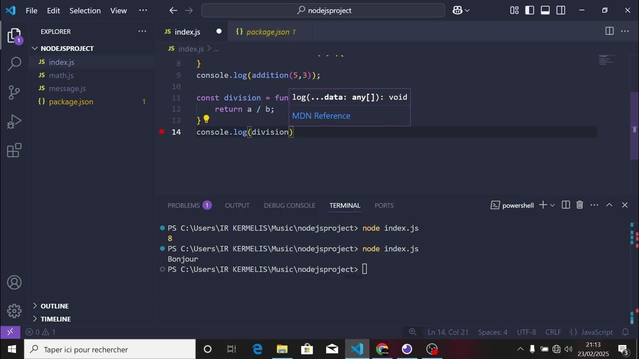 Node Js 6# Fonction d'expression - YouTube