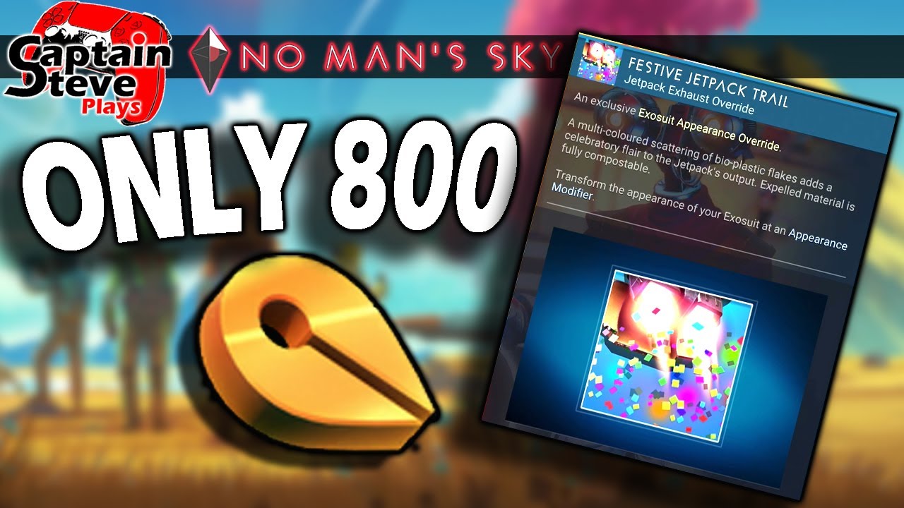 No Man's Sky New Festive Jetpack Trail - Quicksilver Item News NMS ...