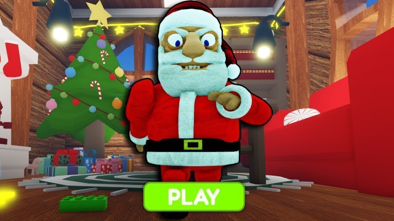 EVIL SANTA ESCAPE! CHRISTMAS OBBY! - YouTube