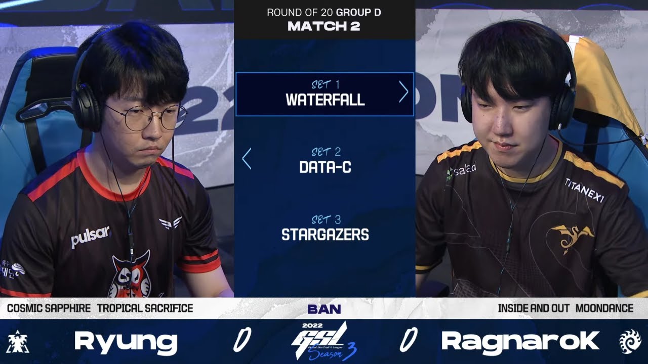 [2022 GSL S3] Ro.20 Group D Match2 Ryung vs RagnaroK - YouTube