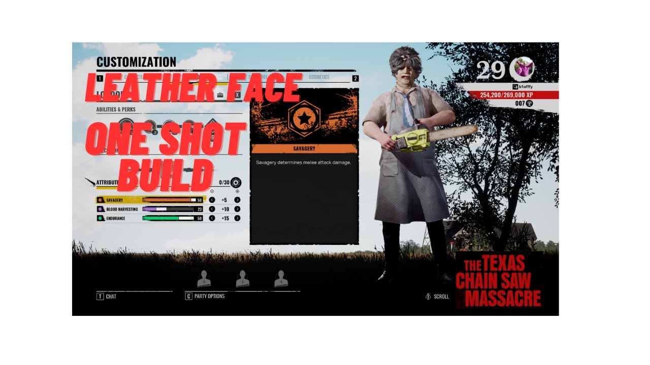 ONE SHOT BUBBA BUILD - Leatherface Build | TCM - YouTube