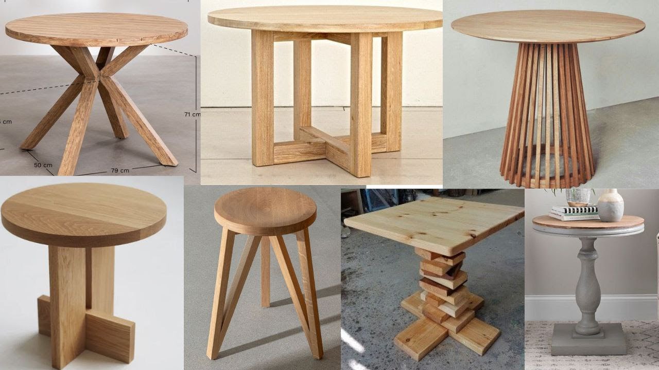 Handmade mini central wooden table design ideas for your modern home ...