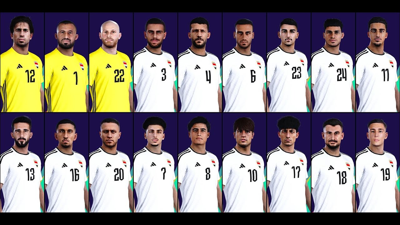 [Download] Iraq National Facepack || PES 2021 & Smoke Patch Football ...