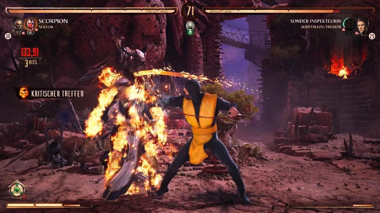 MK1 Invasions Season 8 Final Boss Fight - Liu Kang - YouTube