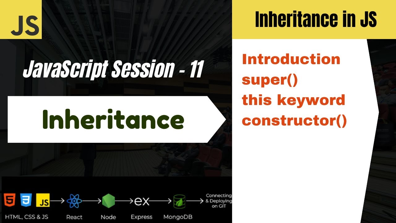 JavaScript Inheritane: Session 11 - YouTube