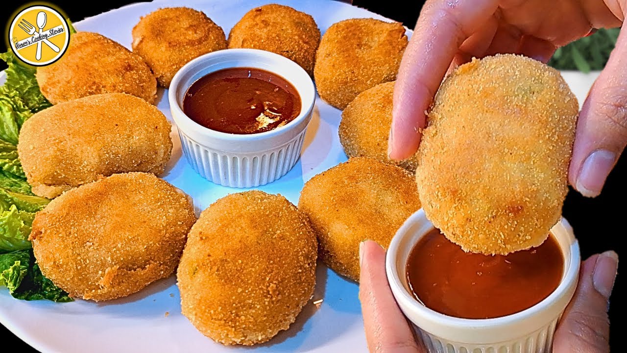 Chicken Cutlet Recipe | Chinese White Sauce Cutlets | Chicken Recipe ...