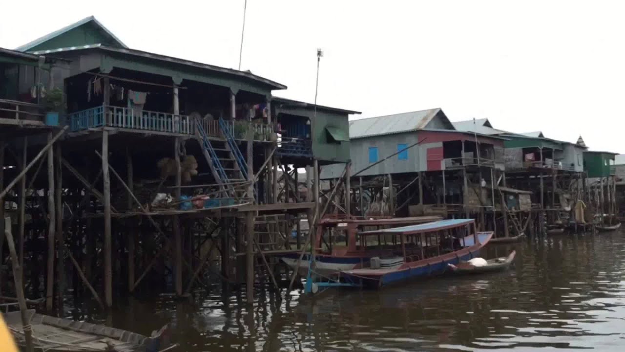 Kompong Plok Tonle Sap Lake Cambodia - YouTube