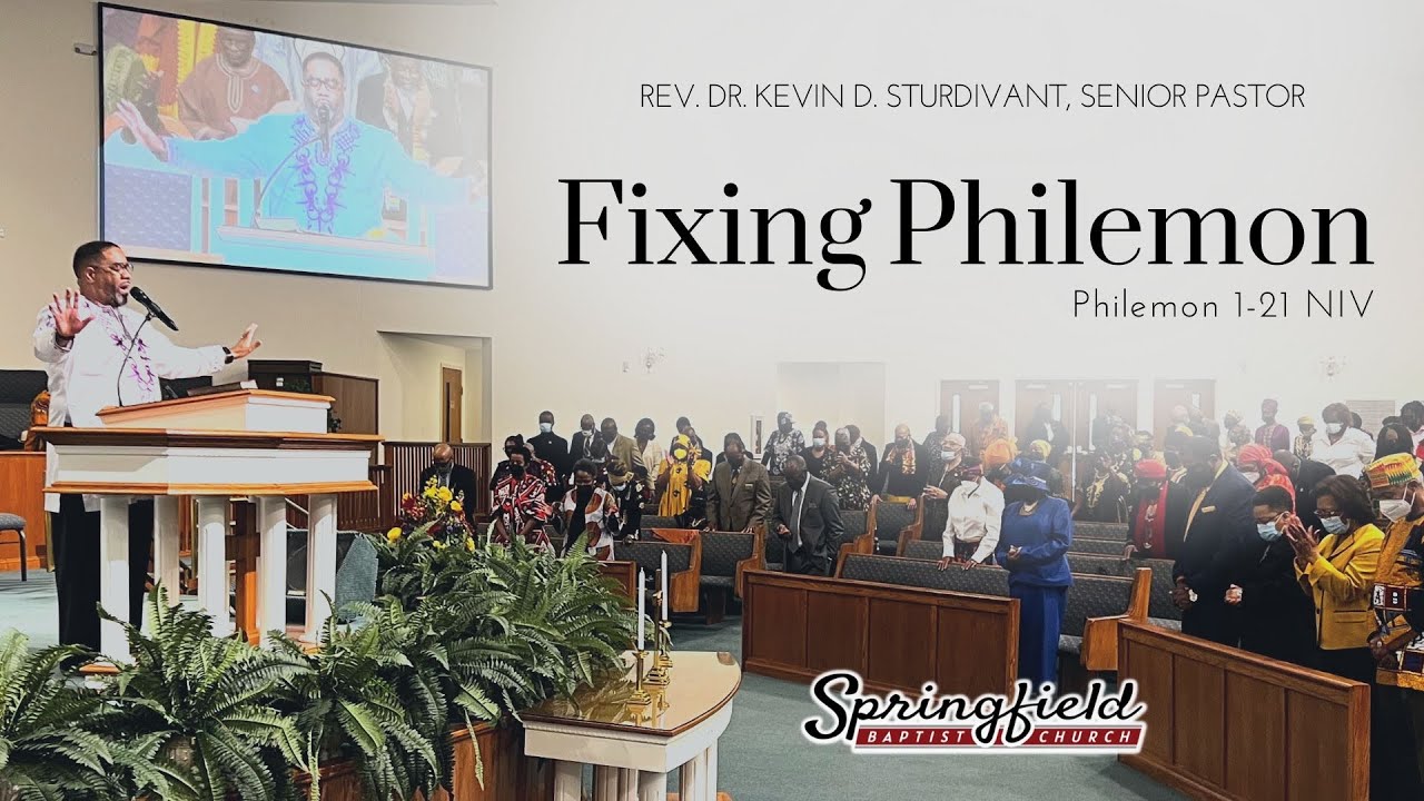 Sunday Service Feb. 26, 2023 - "Fixing Philemon" Philemon 1-21 - YouTube