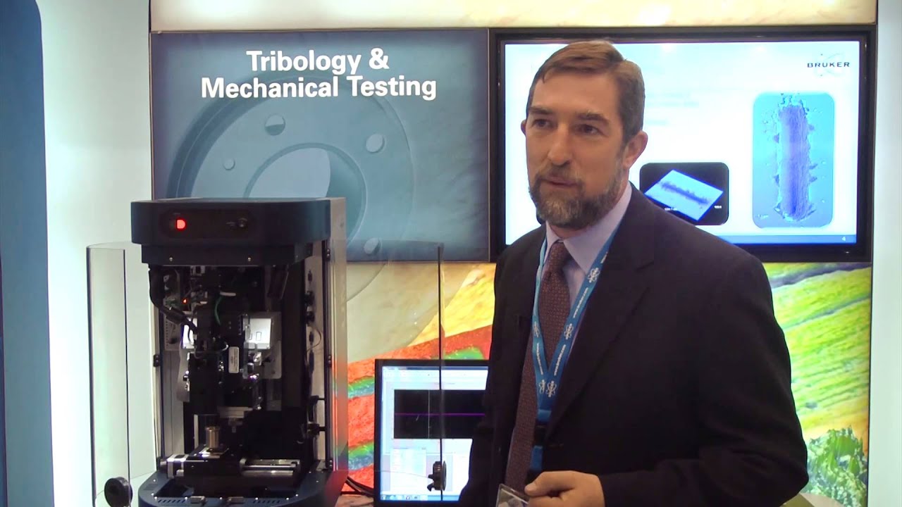 UMT (Universal Materials Tester) - Bruker - MRS2012 - YouTube