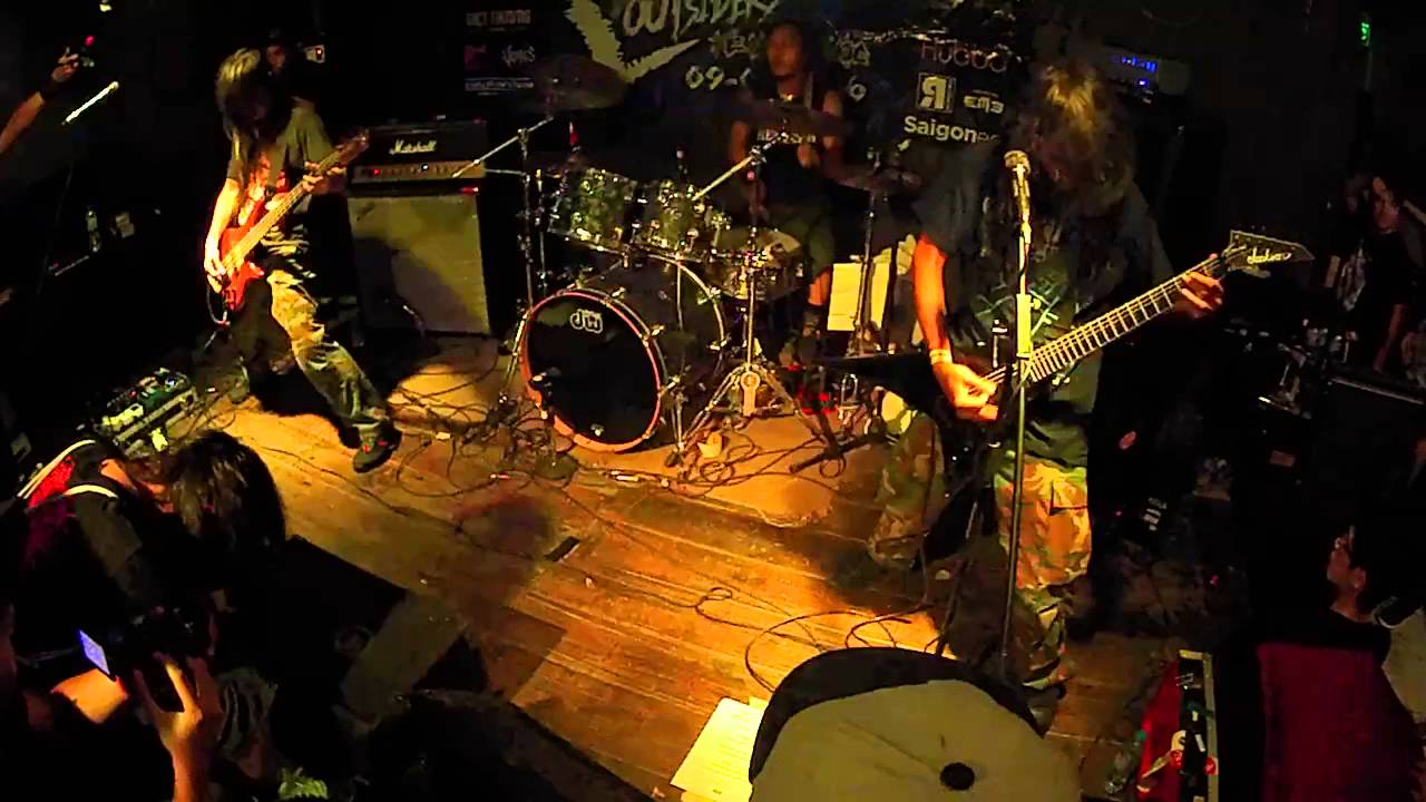 Death Vomit 1 @Outsiders - Vietnam April 9th 2016 - YouTube