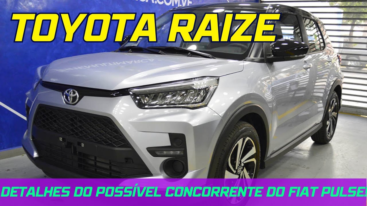 RAIZE - NOVO MINI SUV DA TOYOTA CHEGARÁ AO BRASIL, JUNTO AO YARIS CROSS ...