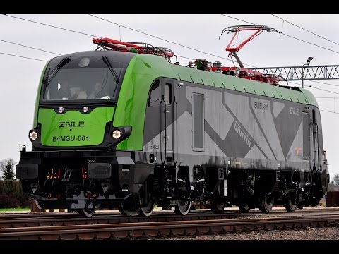 Newag E4MSU-001 Griffin-Czechowice-Dziedzice. - YouTube