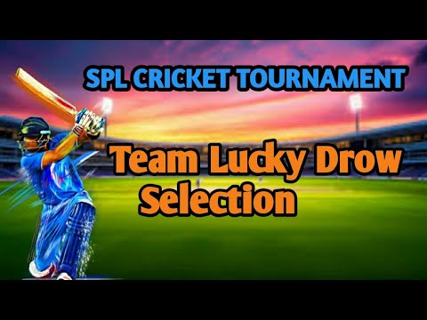 SPL CRICKET TOURNAMENT SELECTION || - YouTube