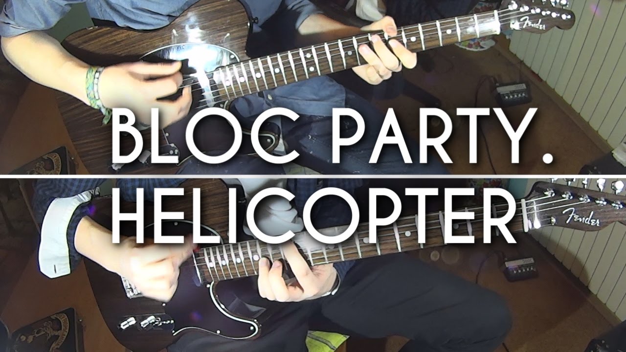 Bloc Party - Helicopter | HQ Guitar Cover by DMNRMusic - YouTube