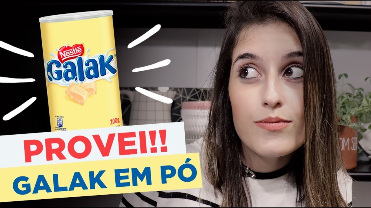 GALAK EM PÓ DA NESTLÉ - NOVIDADE NO MERCADO!! SERÁ QUE VALE A PENA ...