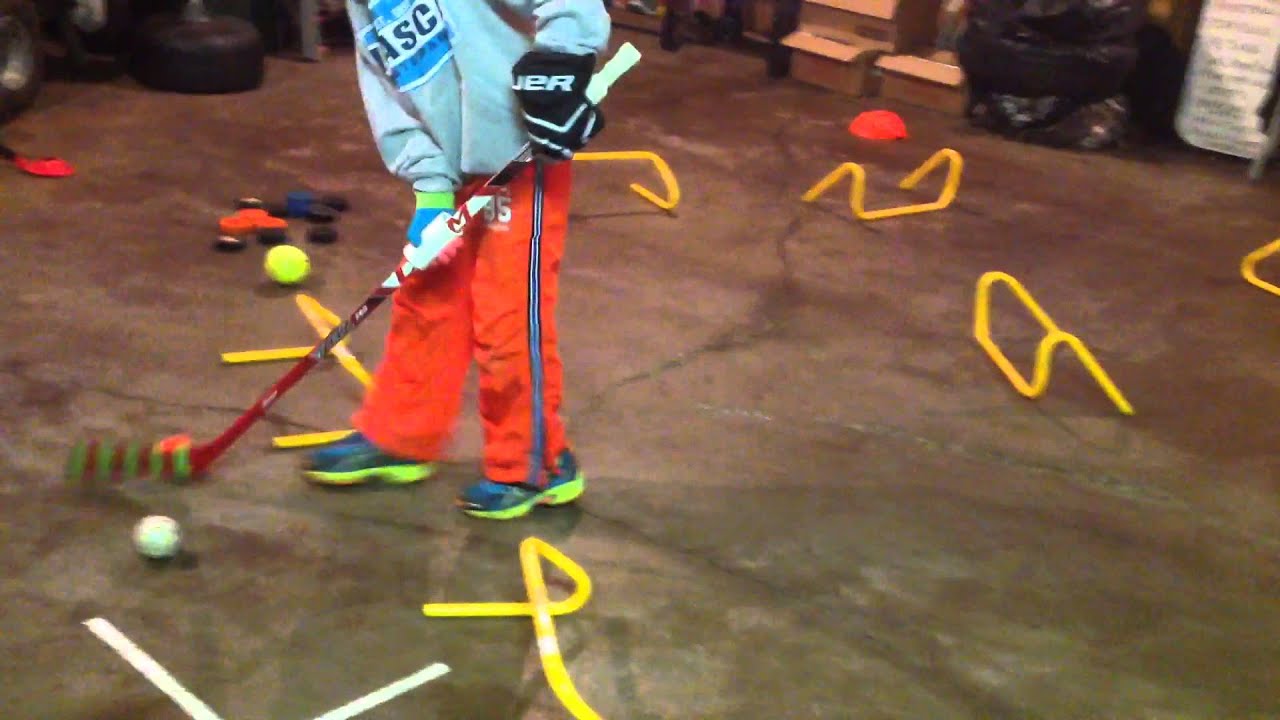 12-10-15 Ben, 9 years old, Obstacle Course w/ PVC Bottom Hand ...