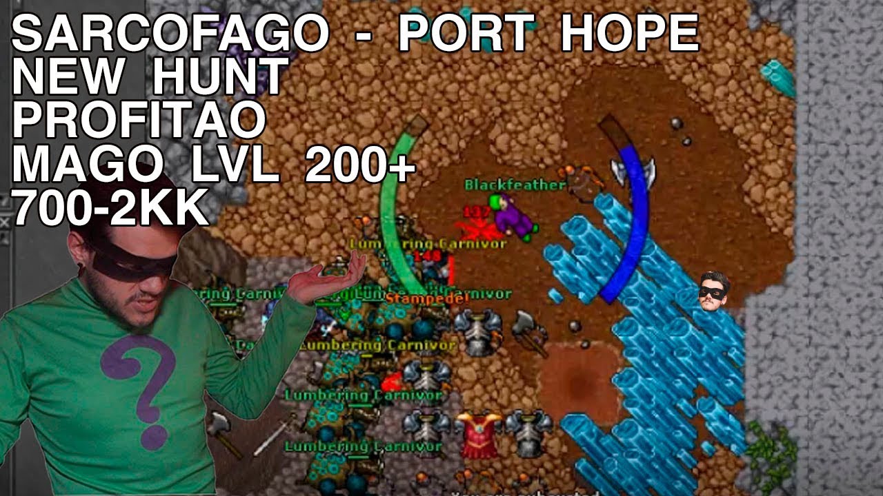 Tibia - Mago lvl 250+ SARCOFAGO PORT HOPE - NEW HUNT WINTER UPDATE 2018 ...