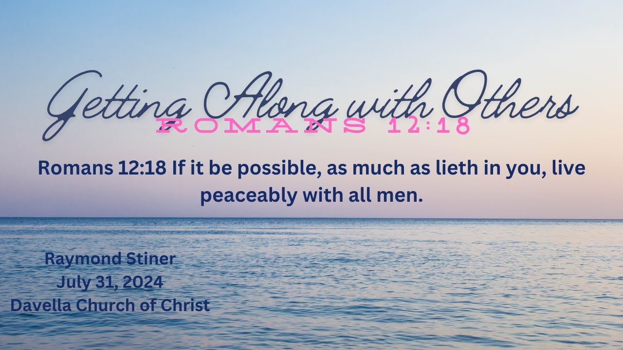 The Art of Getting Along with Other People - YouTube