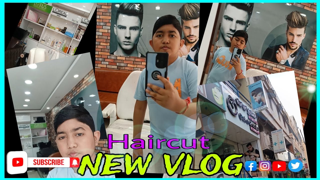 New haircut#vlog👍💝 - YouTube