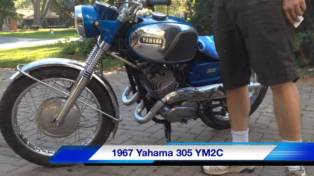 1967 Yamaha 305 YM2C - YouTube