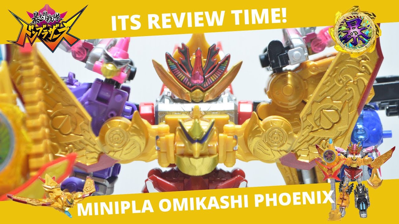 TANGAN MINIPLA NYA KO GINI?! | REVIEW ミニプラ OMIKASHI PHOENIX SUPER ...