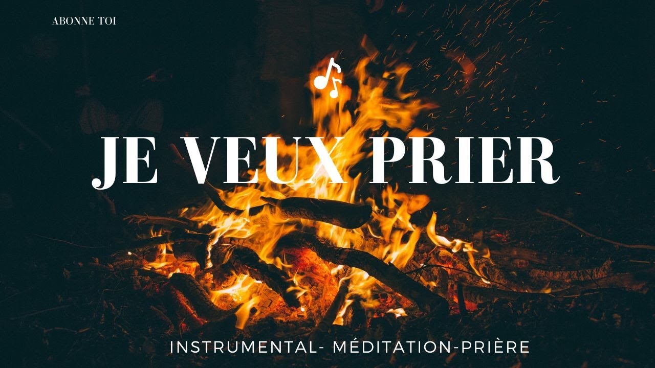 PIANO INSTRMENTAL | JE VEUX PRIER de DEREK JONES | WORSHIP #adoration # ...