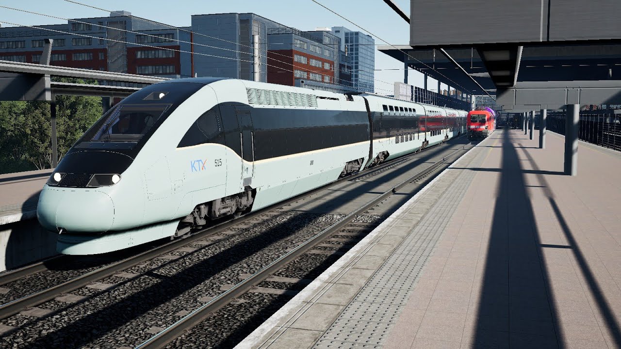 Train Sim World 3 Le TGV 2N2 rame 515 KTX 515 le partie 2 - YouTube
