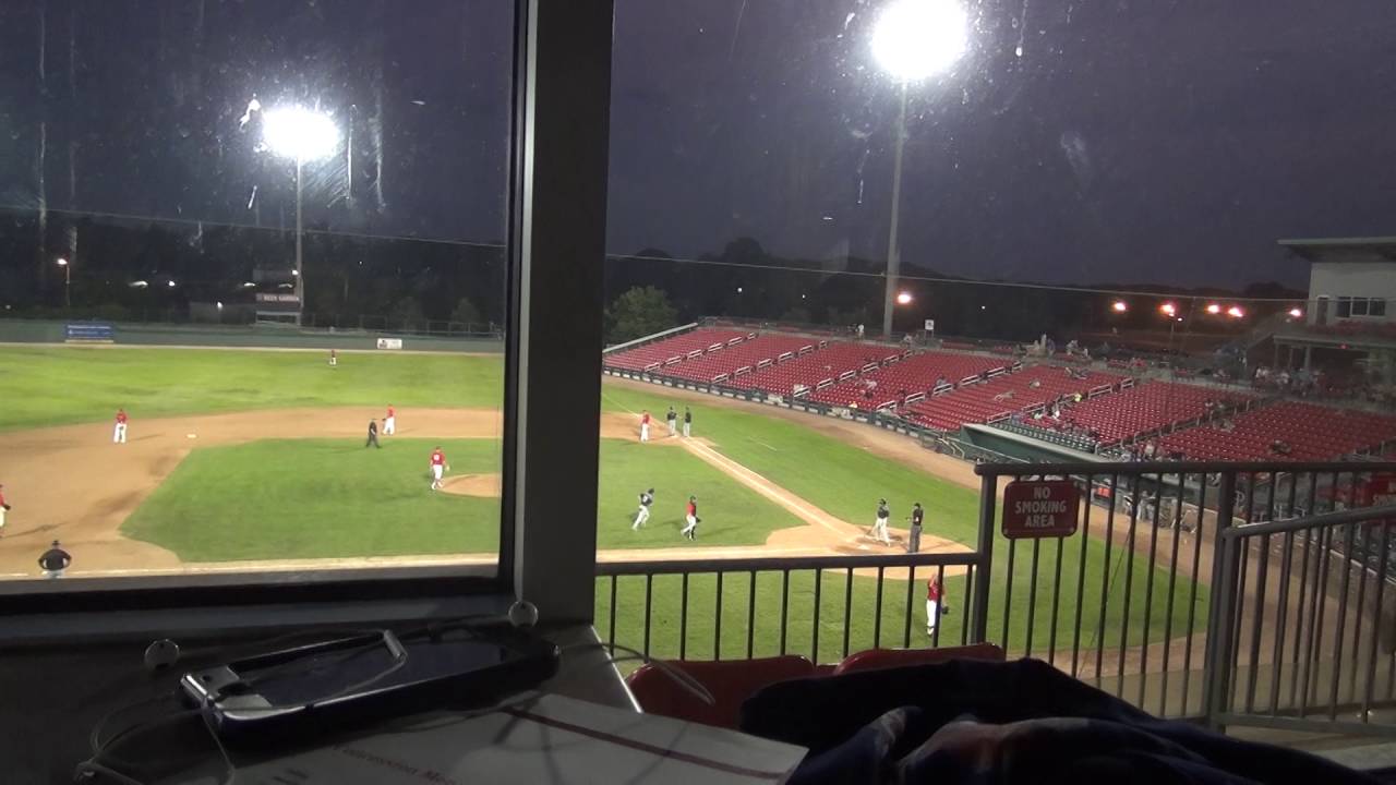 Brockton Rox vs Nashua Silver Knights baseball game played on 07/22/16 ...