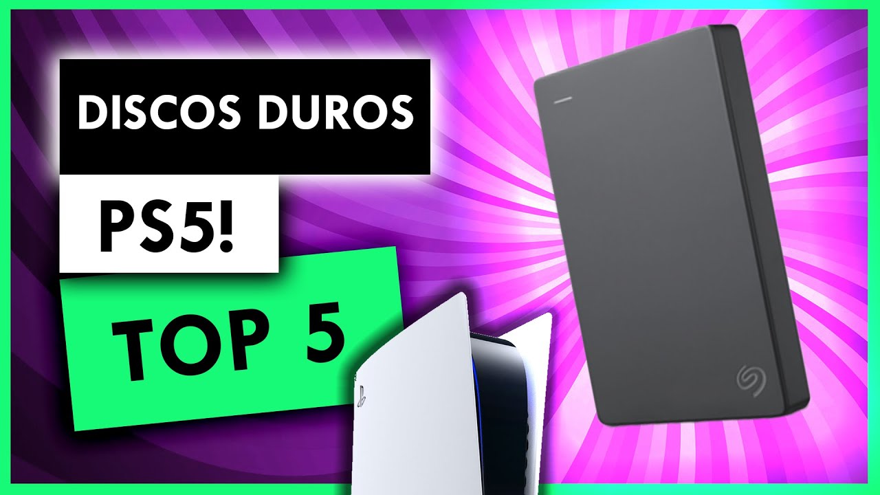¡Los Mejores DISCOS DUROS Externos para PS5! - YouTube