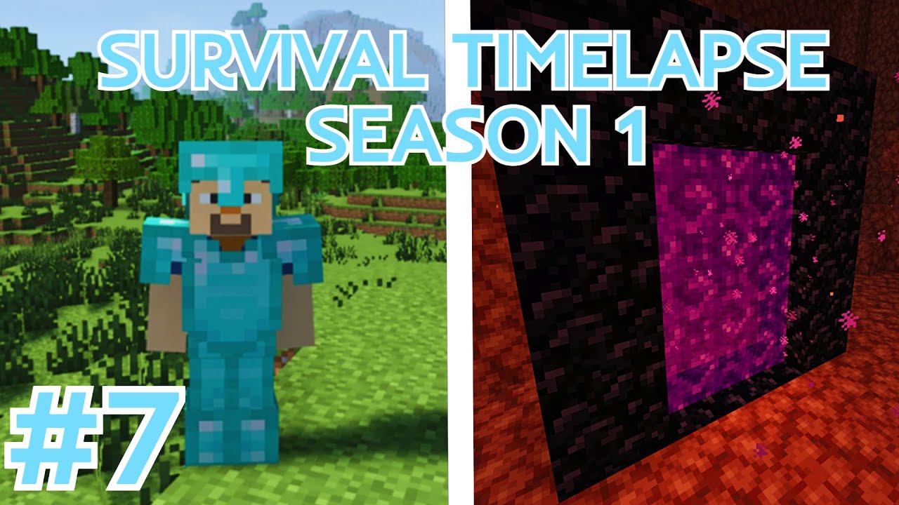 Progressing Fast ! | Minecraft Survival Timelapse Season 1 Episode 7 ...