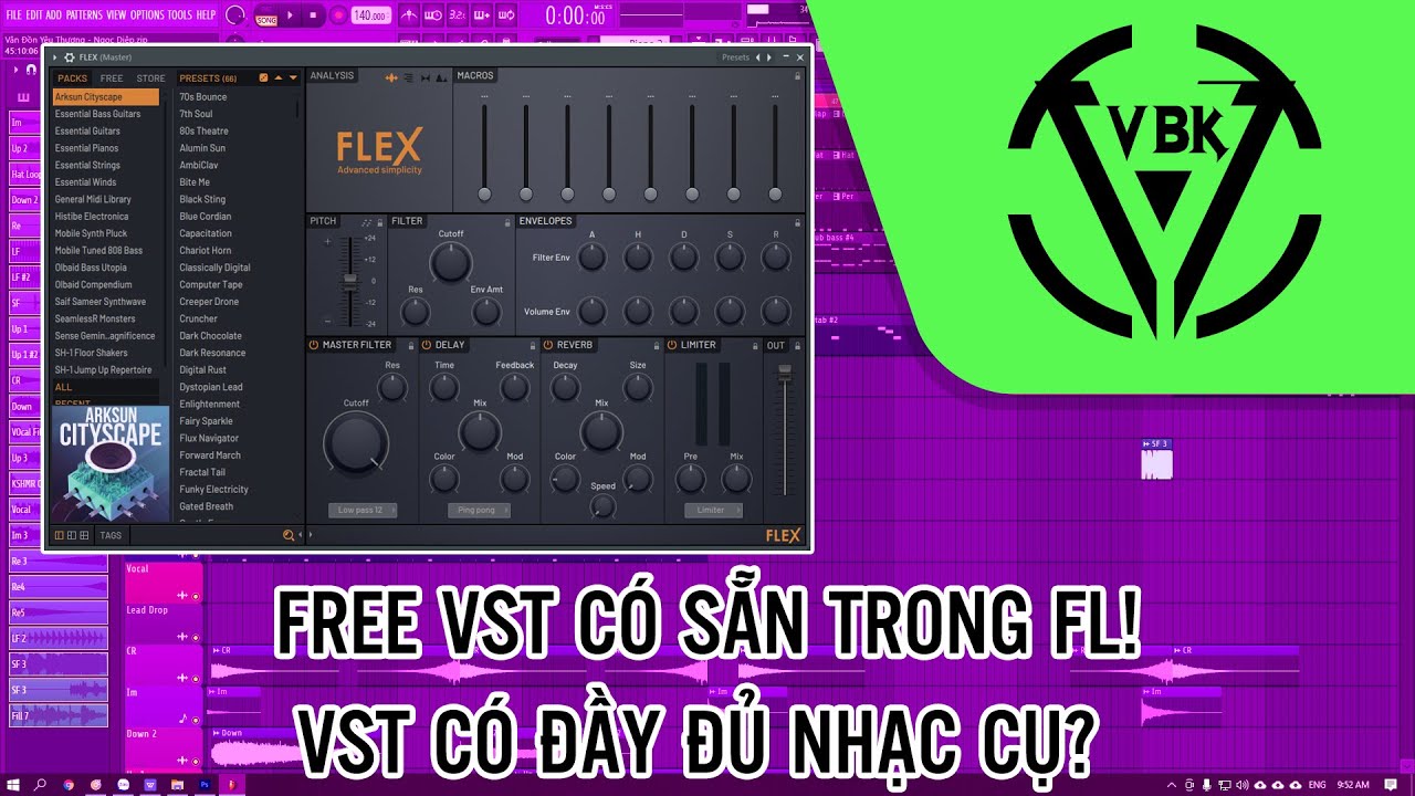 Review FL Studio Stock Plugin - FLEX | FL Studio | VBK MUSIC - YouTube