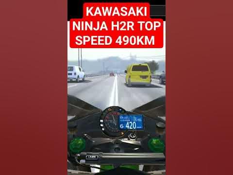 KAWASAKI NINJA H2R TOP SPEED 490KM #kawasaki #kawasakininjah2r #viral #trending #shorts - YouTube