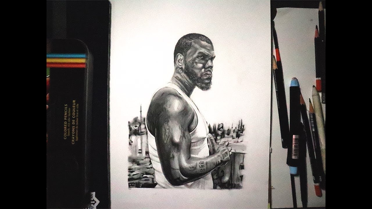 The Game Rapper Drawing