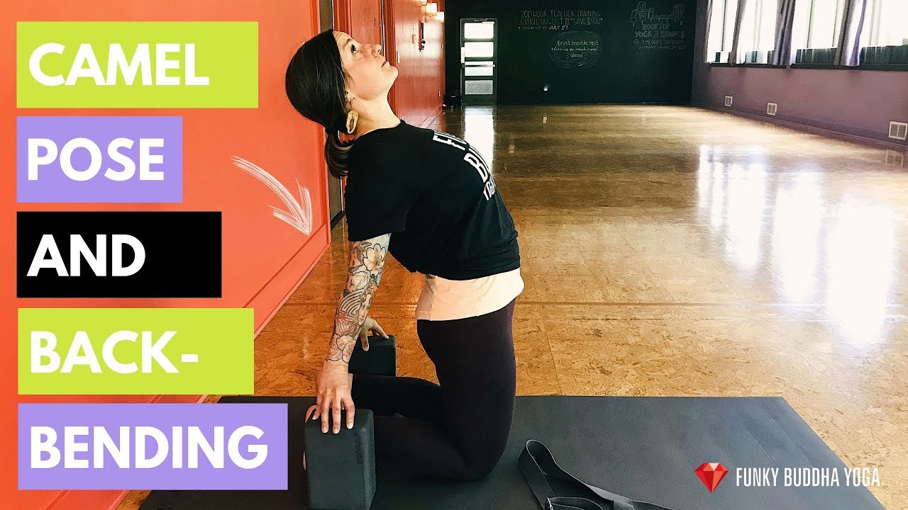 Funky Home Practice | Camel Pose & Back-bending - YouTube