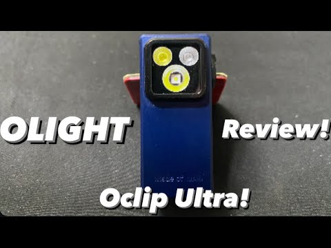 OLIGHT Oclip Ultra - Review - YouTube