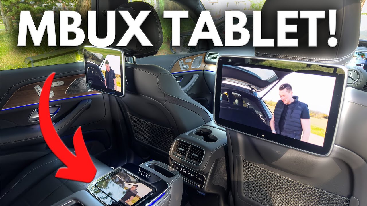 Mercedes MBUX Tablet & Rear Entertainment | FULL Walkthrough! - YouTube