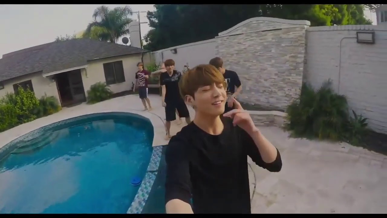 Bangtan Boys Swimming