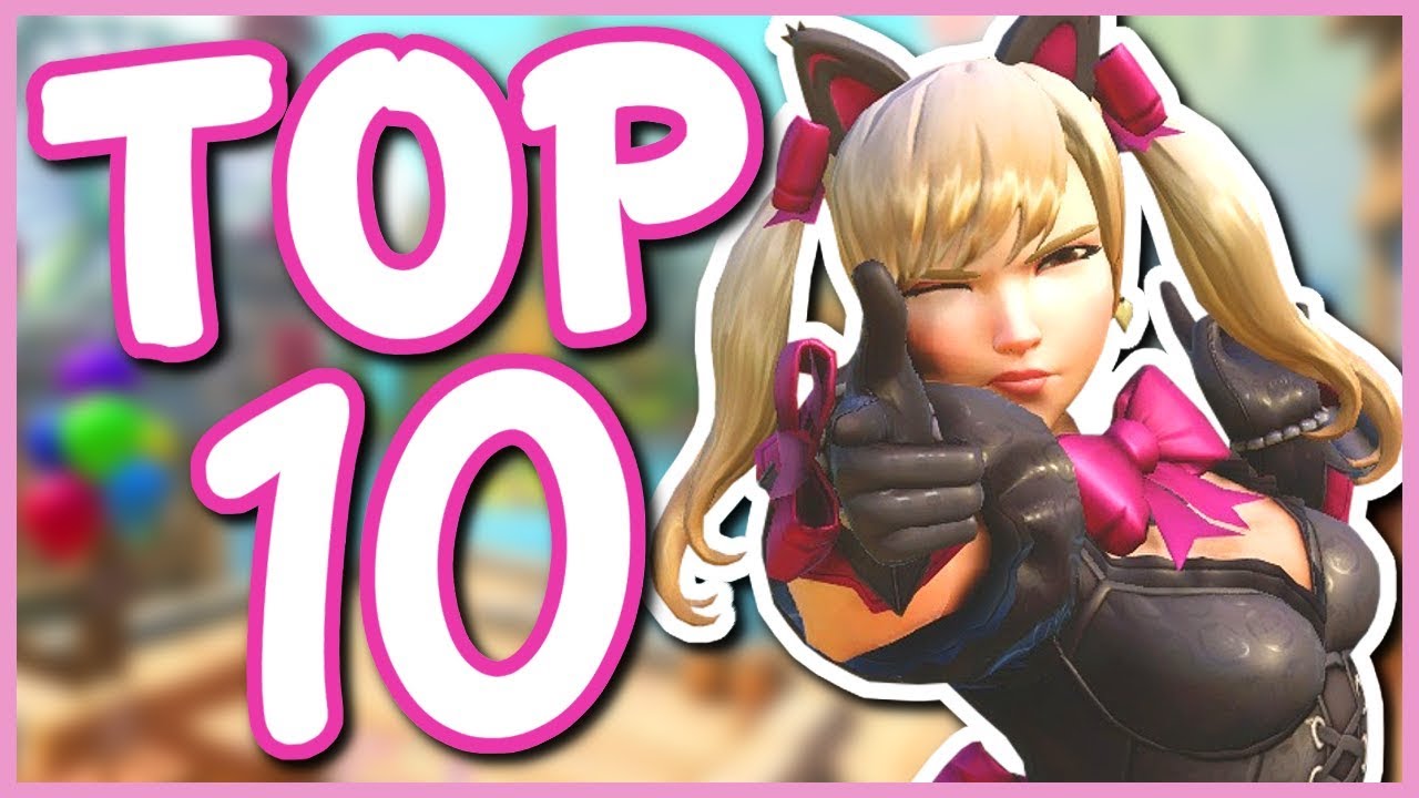 Overwatch - TOP 10 BEST NEW SKINS (Cosmetic Update Skins) - YouTube