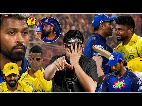 CSK ने धज्जियां उड़ा दी 😱 MI Khatam 🤡 A Hosein Hila Gaya Duniya 17/4 🔥