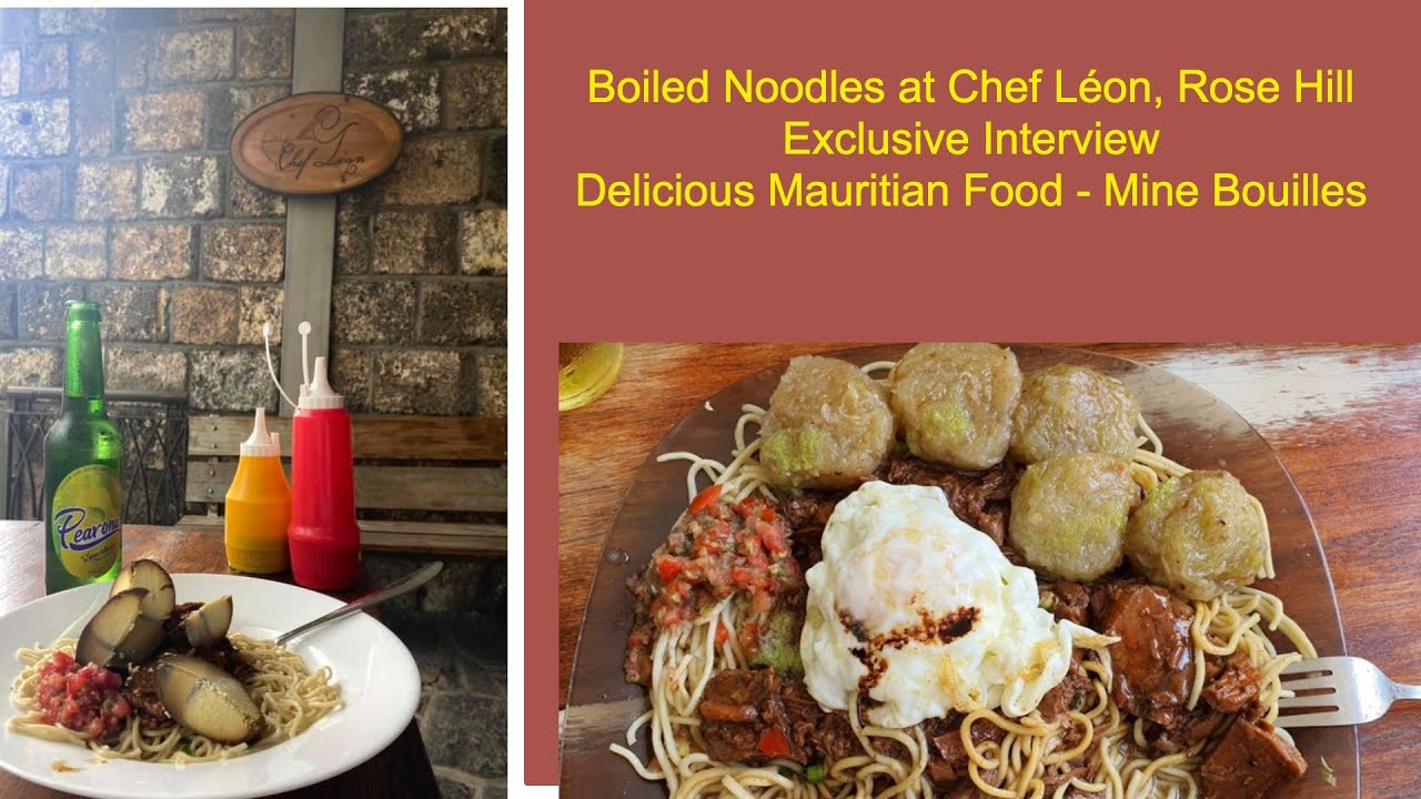 Mauritius Island Delicious Street Food: Chef Léon Restaurant Mine ...