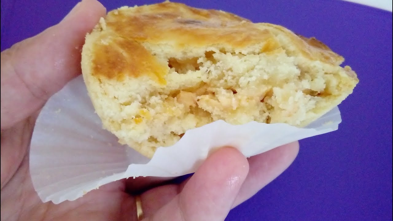 Empada verdadeira| a melhor empada do mundo | mini pie with a chiken ...