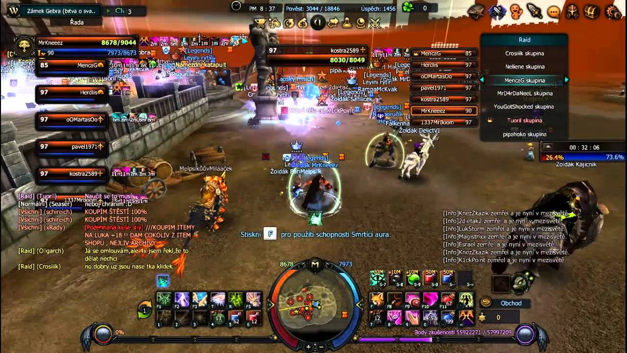 4Story I Zamek I05.10.2014 I Gebra I Legends VS DlouhyUjezdV - YouTube