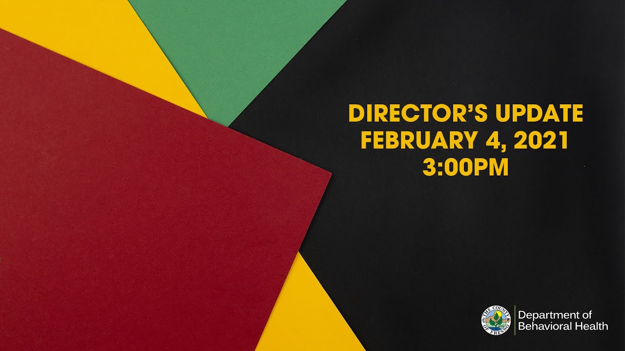 Director's Update - February 4, 2021 - YouTube