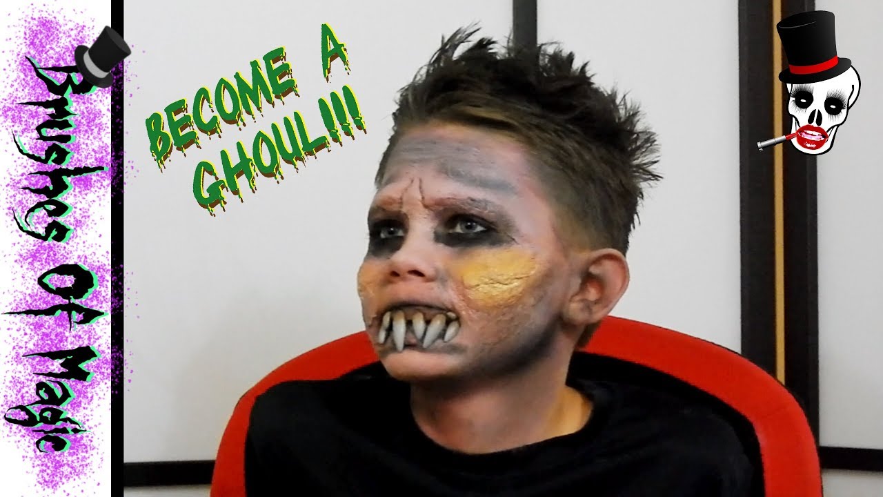 Ghoulish Makeup Tutorial | @brushesofmagic - YouTube