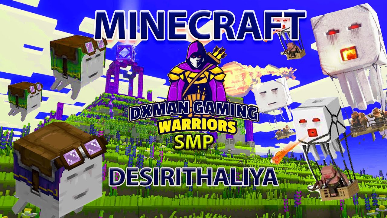 MINECRAFT LIVE | Happy Ghast Vs Movie Ghast | @Dxmangaming Smp Day 5 # ...