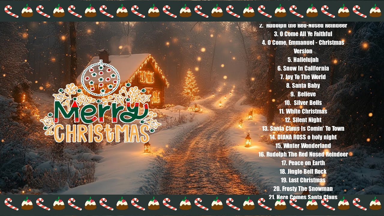 Top 40 Christmas Songs Ever - NonStop Holiday Playlist 🎅 | Best ...