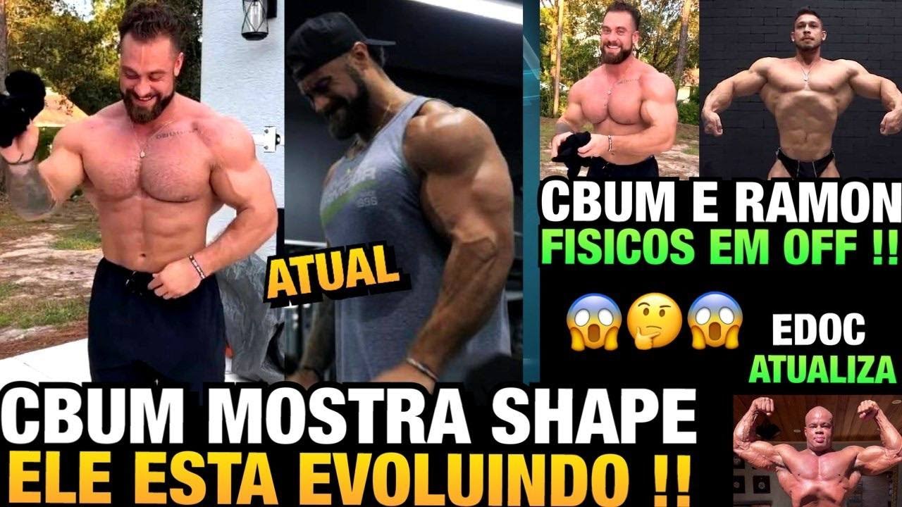 CBUM MOSTRA SHAPE ATUAL E BRAÇOS GIGANTES - OFF DO RAMON VS OFF DO CBUM ...
